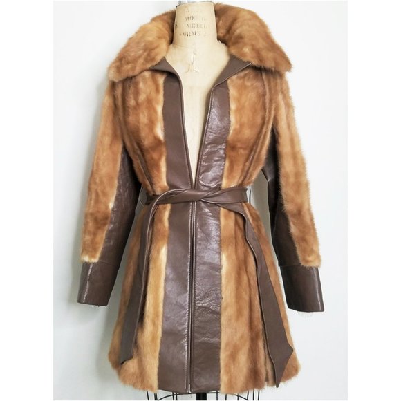 1970s Vintage Stewart's | Jackets & Coats | Vintage 97s Womens Mink Fur ...